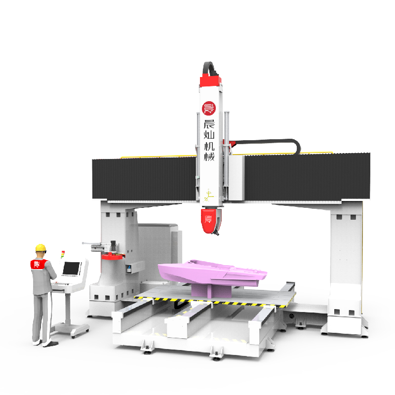 Table Move 5 Axis CNC Router